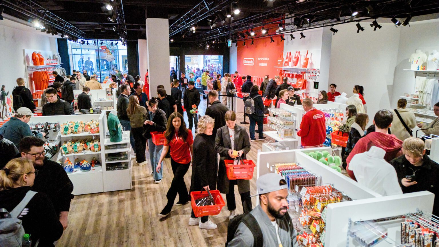 Nintendo POP-UP STORE in Bochum weiterhin geöffnet | PUNKT PR